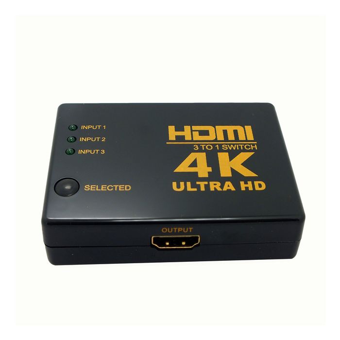 HDMI switch 3u1 Velteh HDS-005 4K