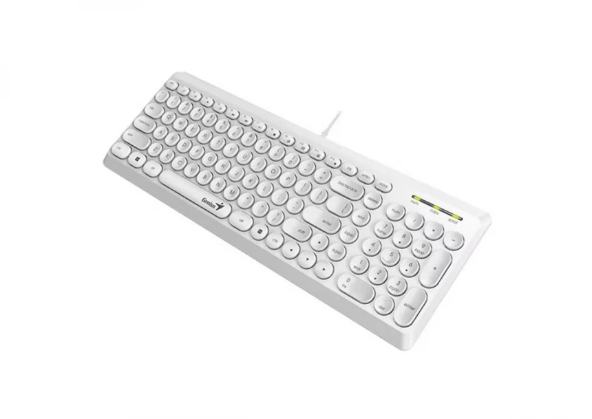 Slimstar Q200 USB YU bela tastatura