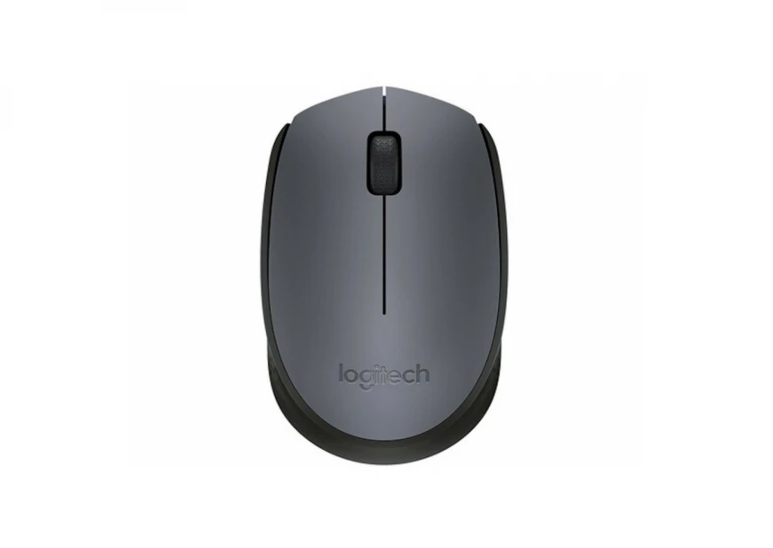 Miš LOGITECH M170/bežični/siva