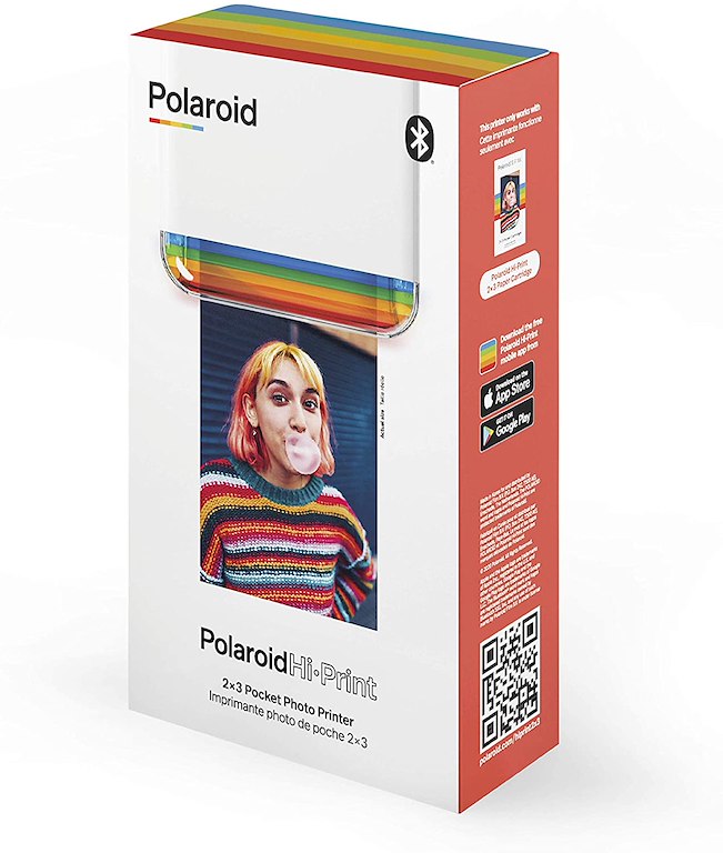 Štampač za fotografije Polaroid Hi-Print 2X3 – Beli