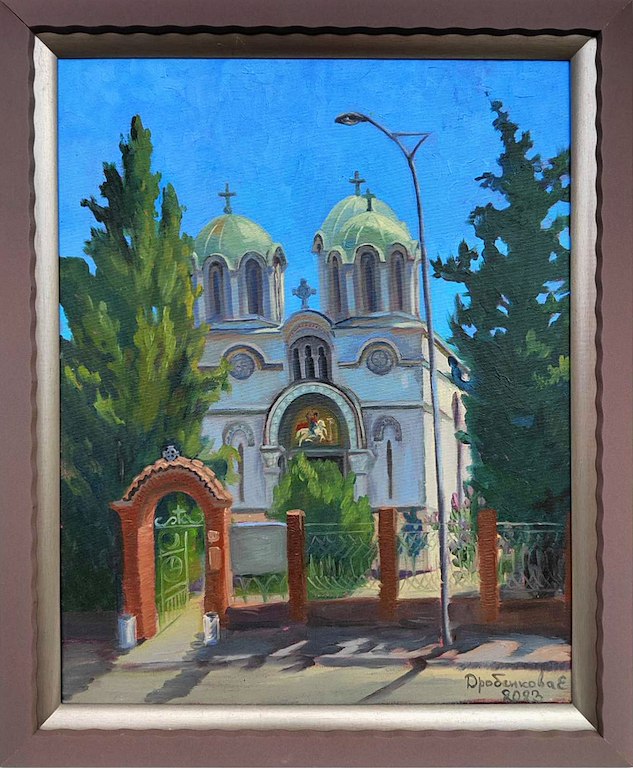 Slika Elene Drobenkove – Crkva Svetog Đorđa