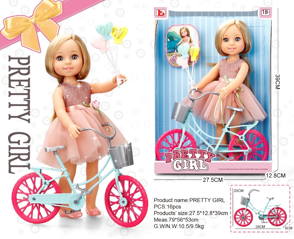 Lutka sa biciklom