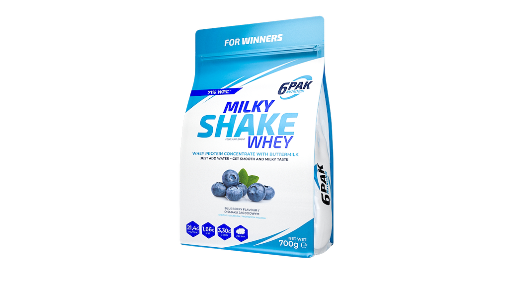 6PAK Milky Shake Whey 700g