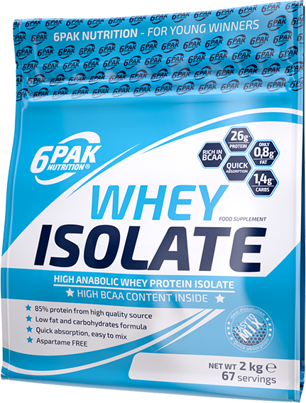 6PAK Whey Isolate 2kg