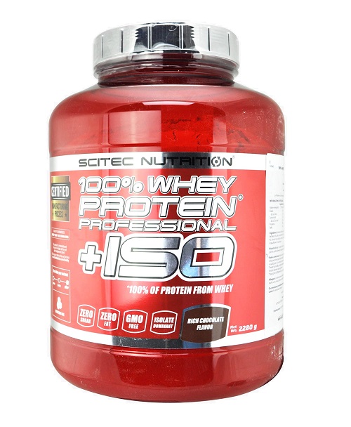 SCITEC 100% WHEY+ISO, 2.280g