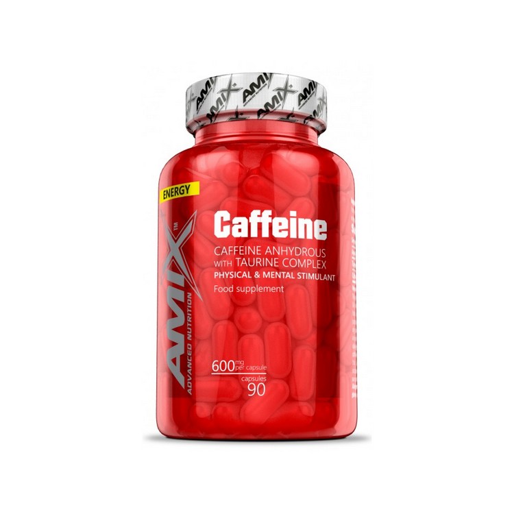 Amix® – Caffeine 200mg with Taurine 90cps