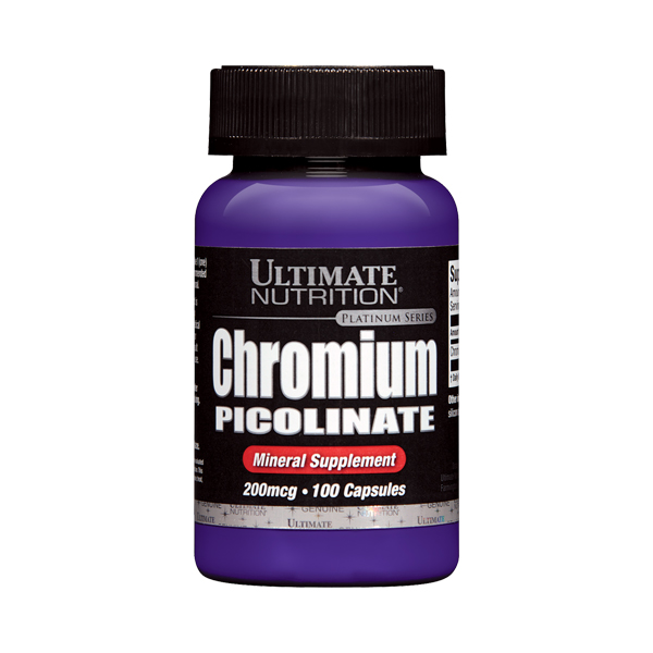 Chromium Picolinate 200mcg, 100kap