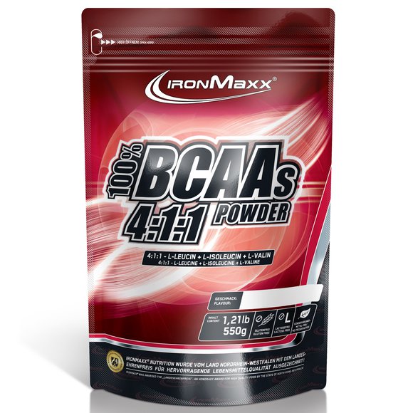 IRONMAXX BCAA POWDER 4:1:1, 550g