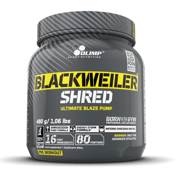 OLIMP BLACKWEILER SHRED, 480g