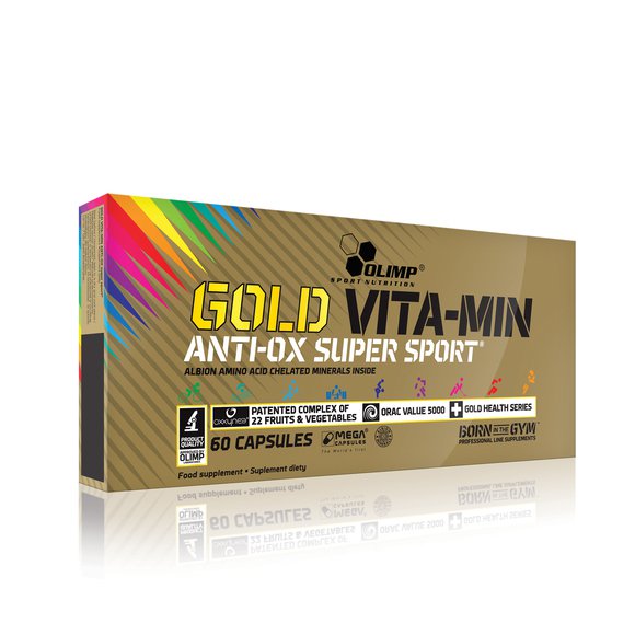 OLIMP GOLD VITA-MIN ANTI-OX SUPER SPORT, 60 kapsula