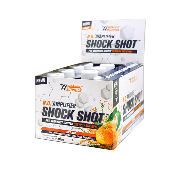 SHOCK SHOT 100ML X 12 POMORANDZA