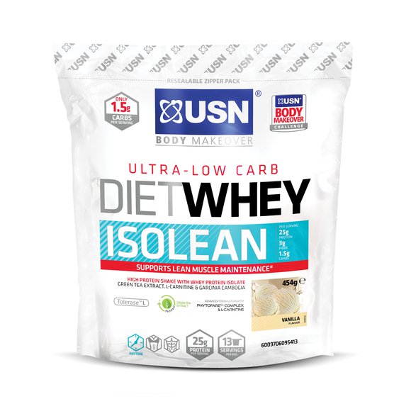 USN DIET WHEY ISOLEAN, 454g