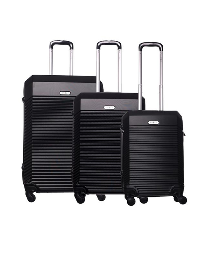 KOFER 3/1 SET CAPRI BLACK TROLLEY ENOVA