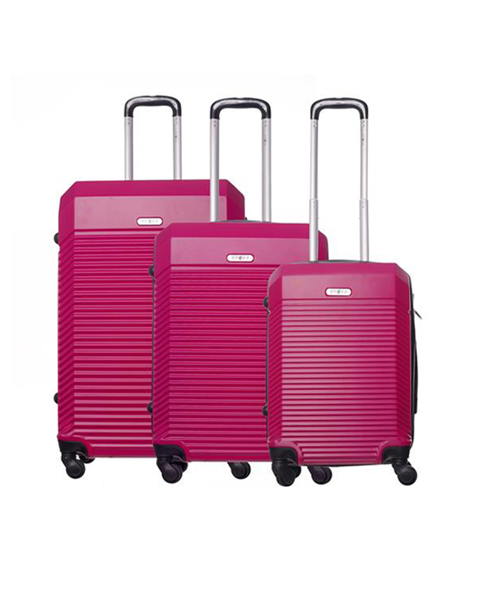 KOFER 3/1 SET CAPRI PINK TROLLEY ENOVA