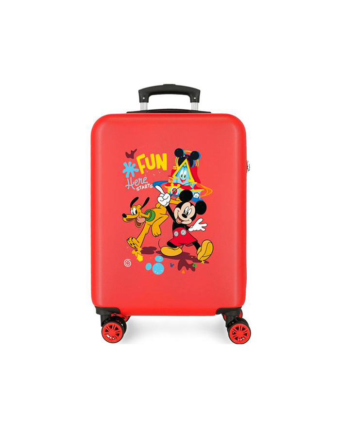 KOFER MICKEY ALL SMILE RED TROLLEY Disney