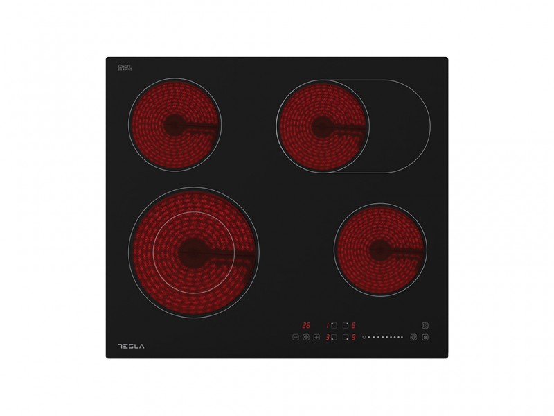 Tesla staklokeramicka ploca HV6410MX,4 zone, 2 proširene,60cm (HV6410MX)