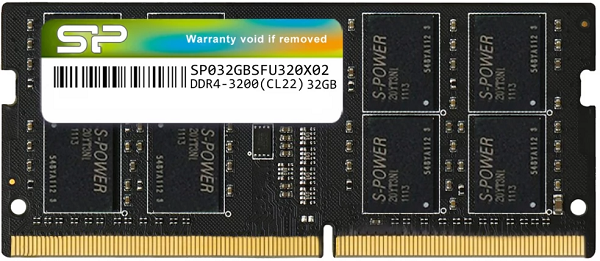 MEM SODIMM DDR4 32GB/3200 SILICON POWER