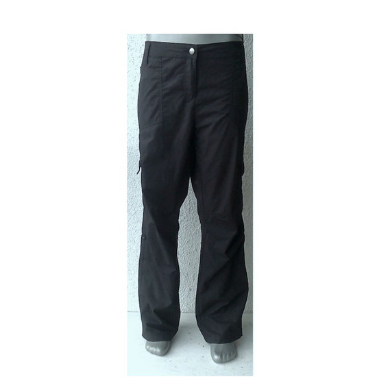 crne pamučne pantalone za proleće broj L