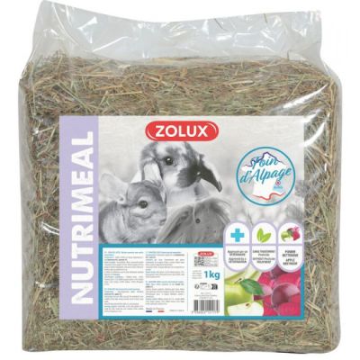 212117 Zolux Nutrimeal Seno Alpine Jabuka / Cvekla 1kg