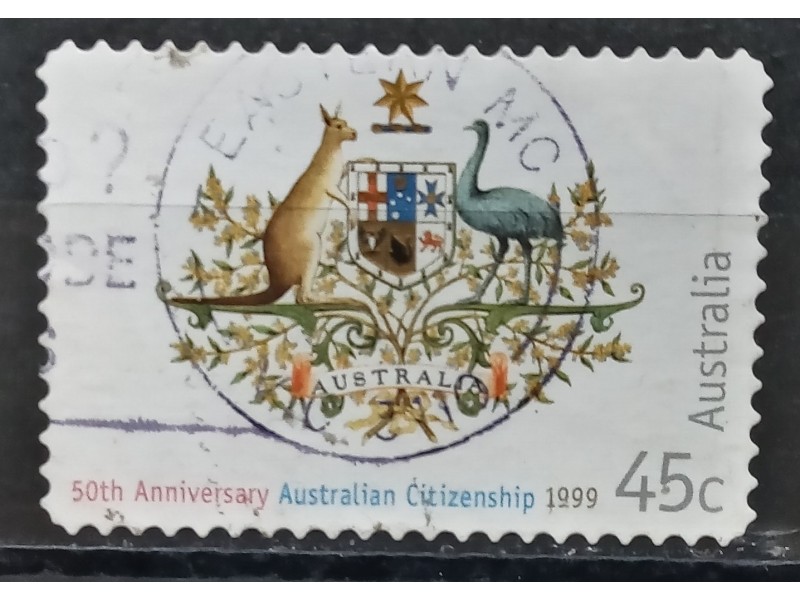 AUSTRALIJA 1999 - 50g. DRŽAVLJANSTVA