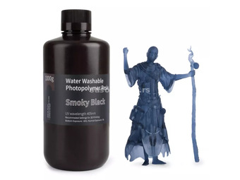 Water Washable Resin 1kg Smoky Black