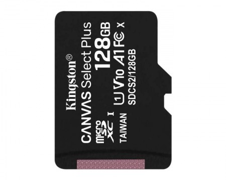 128GB KINGSTON A1 MicroSDXC 100R class 10 SDCS2/128GB