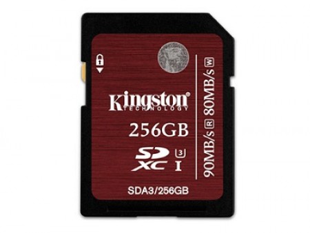 256GB KINGSTON MicroSD Canvas Go! Plus Class10 UHS-I U3 V30 A2 SDCG3/256GB