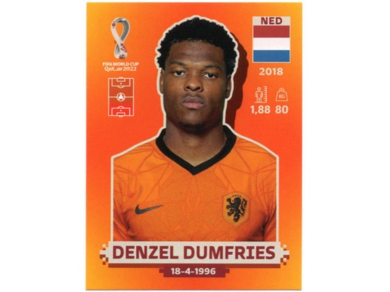 NED.7 - Denzel DUMFRIES - PANINI FWC Qatar 2022