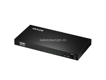 HDMI spliter aktivni 1/8 5V/3A KT-HSP 1.8 ( 11-426 )