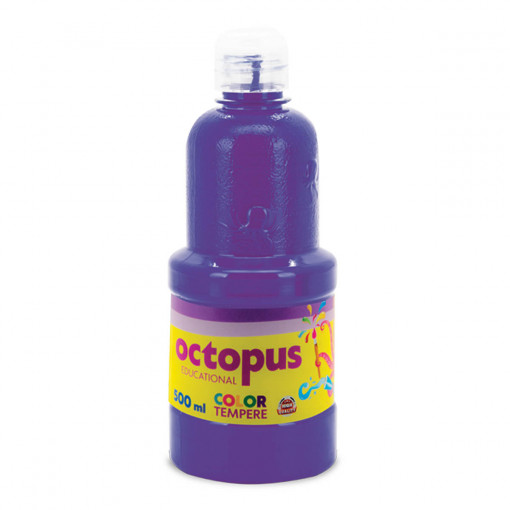 Tempera 500ml ljubiČasta octopus unl-1634