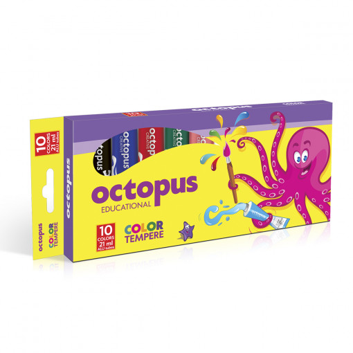 Tempera octopus 16ml 10/1 kartonsko pakovanje unl-0096