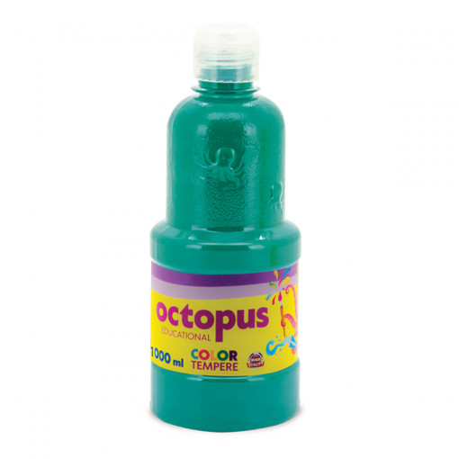 Tempera 1l zelena octopus unl-1226