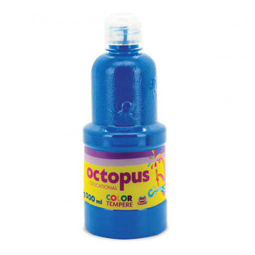 Tempera 1l plava octopus unl-1225