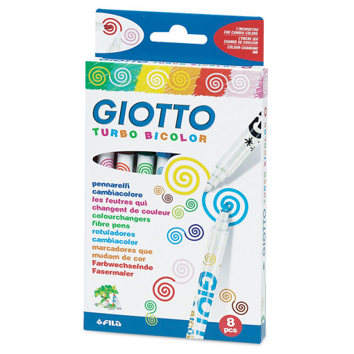 Flomaster 8/1 giotto turbo bicolor 4234