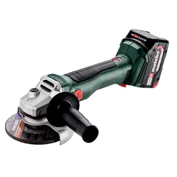 Metabo Aku. ugaona brusilica (2X4Ah) W 18 L BL 9-125