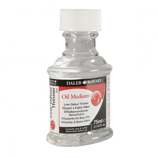 Low odour thinner 75ml 114007024 daler-rowney