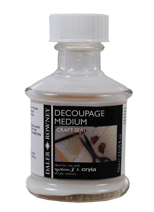 Decoupage medium 75ml 128075026 daler rowney