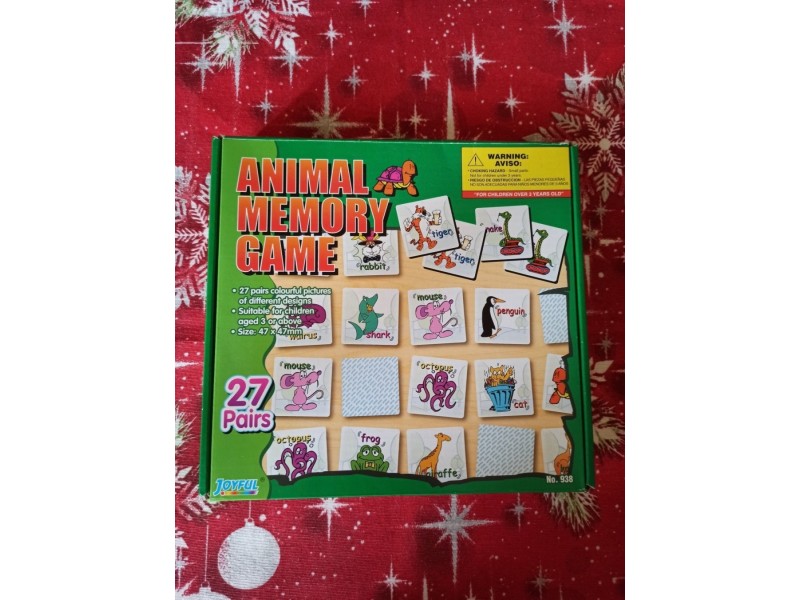 Memory game 27 parova NOVO
