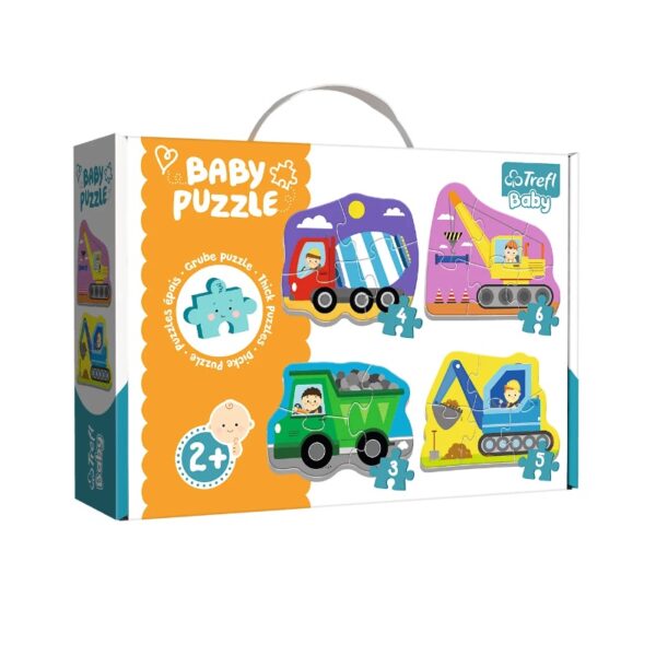 Baby puzzle građevinske mašine