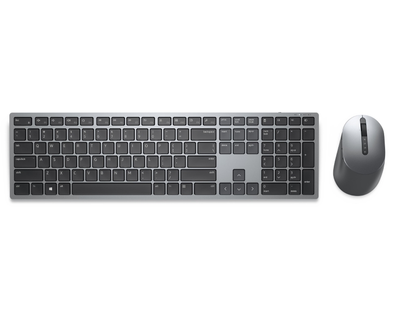 DELL KM7321W Wireless Premier Multi-device US tastatura + miš siva