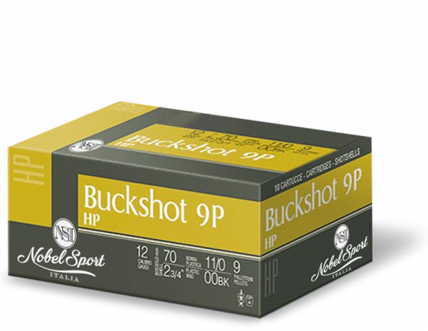 Patron NSI Buckshot 12/70 9P 11/0 - 8.6 mm