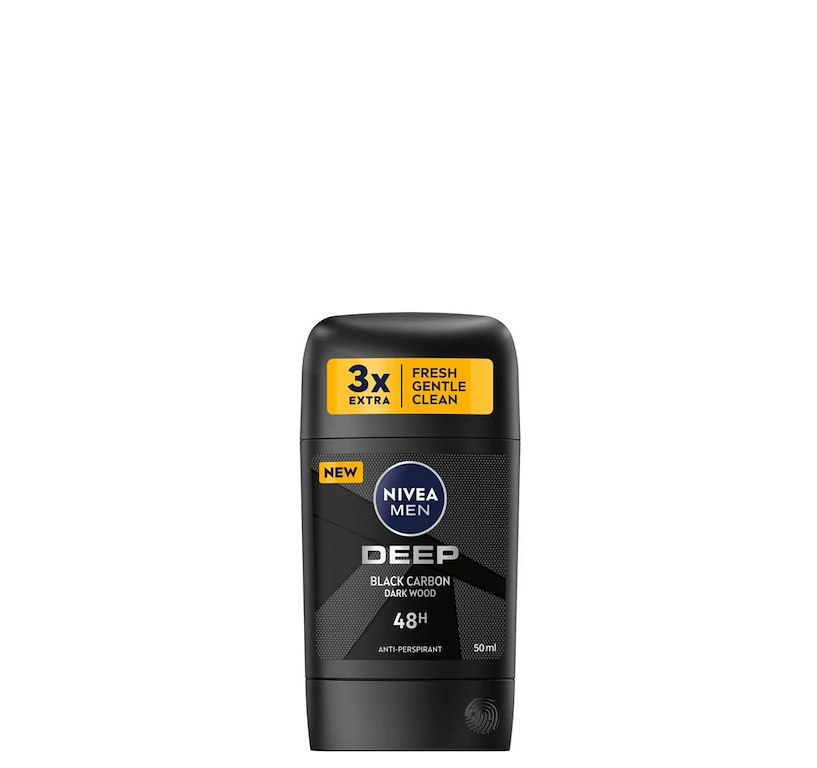 NIVEA STIK MEN 50ML DEEP BLACK CARBON 83182