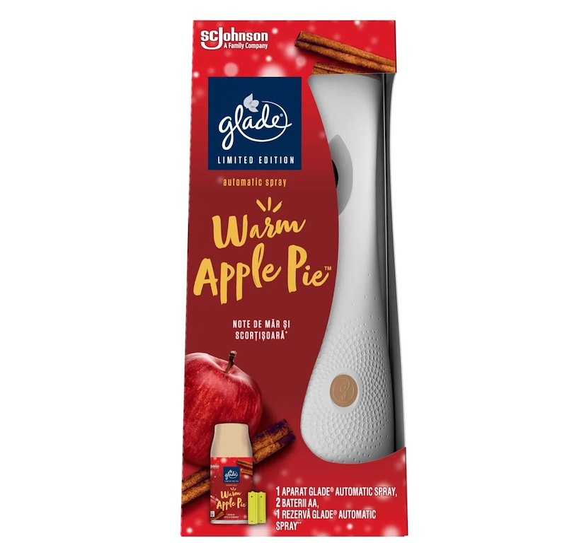 GLADE FRESHMATIC KOMPLET 269ML APPLE PIE