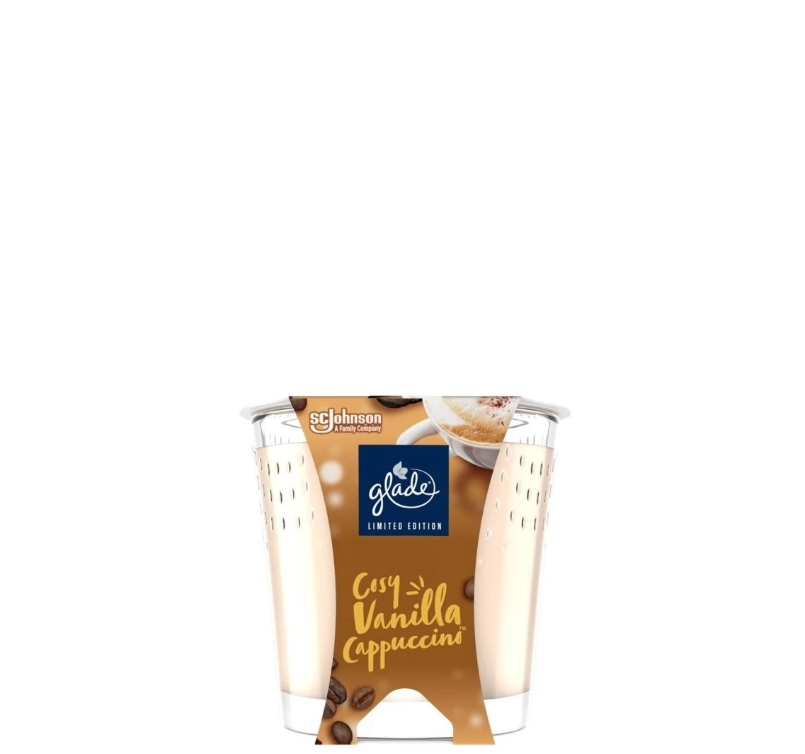 GLADE SVEĆA 129G VANILLA CAPPUCCINO