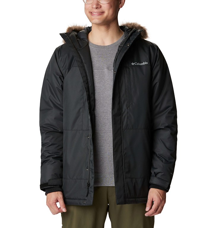 Columbia LEIF TRAIL PARKA, muška jakna, crna