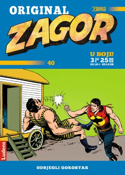 Ludens ZAGOR ORIGINAL 40 - Odbegli gorostas