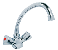 BATERIJA ZA SUDOPERU, LAVABO IZLIV 130MM KE23013