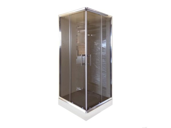 Tuš kabina K80 TRANSPARENT gray LINNI