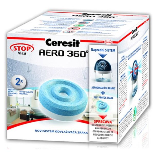 CERESIT – Aero 360 dopunske tablete