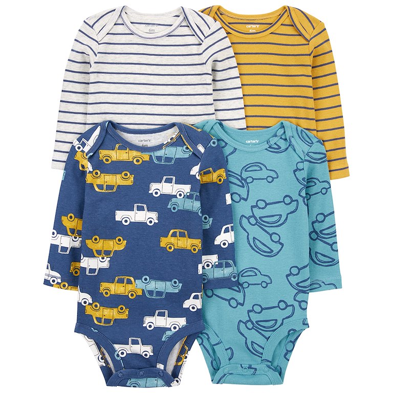 Carter's bodi za bebe dečake - set od 4 kom. BZ231P879710